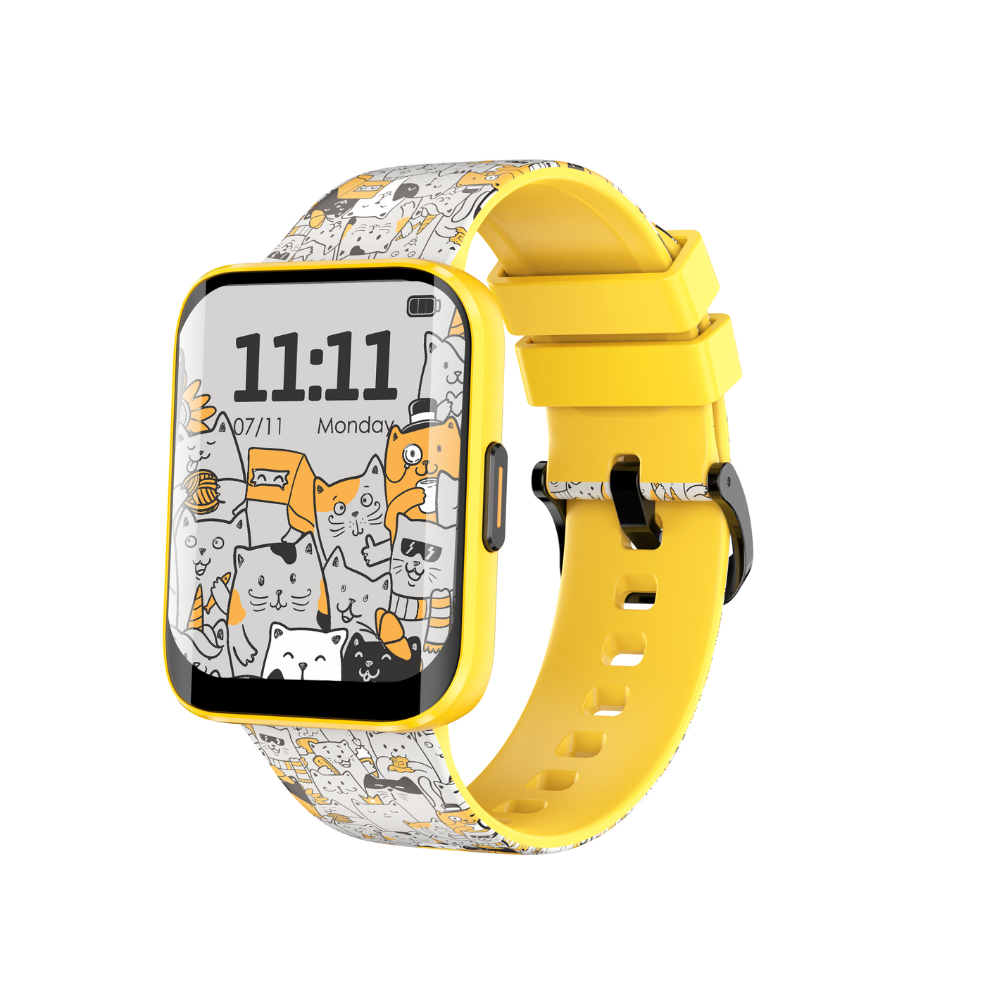 Champion Kids and Teens Smartwatch (Sunshine Yellow) – WatchOut