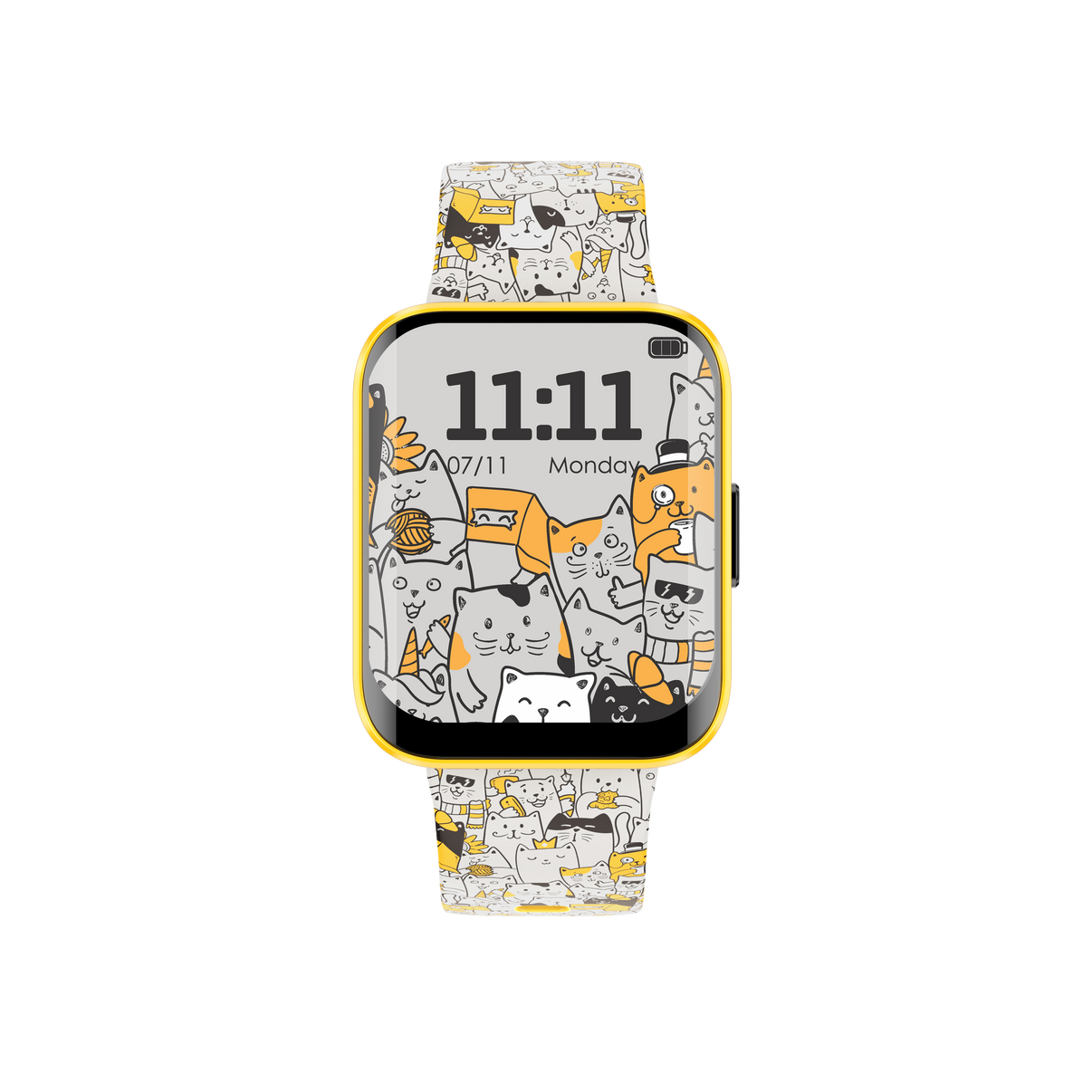 Champion Kids and Teens Smartwatch (Sunshine Yellow) – WatchOut