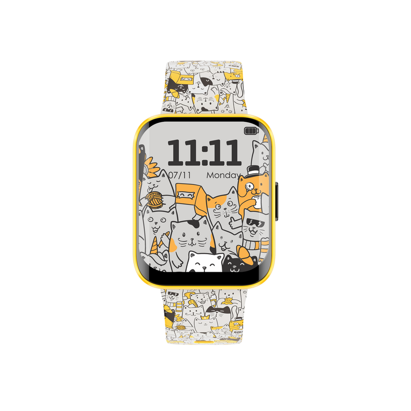 Champion Kids and Teens Smartwatch (Sunshine Yellow) – WatchOut