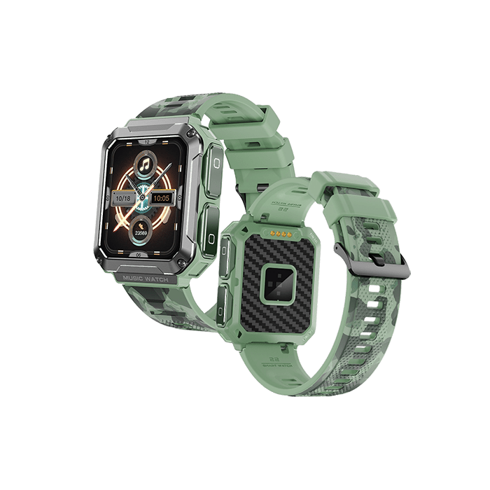 WearPods Smartwatch with inbuilt ear buds for GenZ – WatchOut